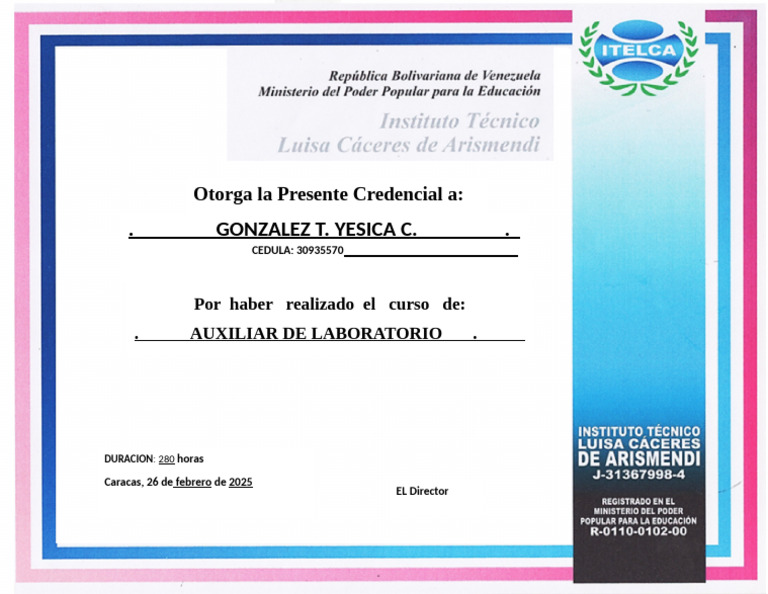 Titulo Itelca | PDF