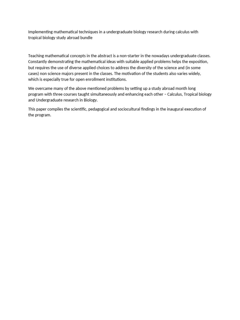 Implementing Mathematical Techniques in A Calculus With Tropical ...