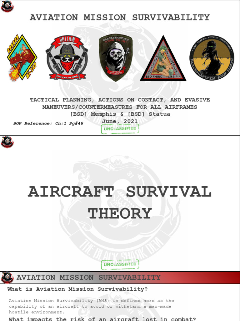 Aviation Mission Survivability | PDF | Anti Aircraft Warfare | Military ...