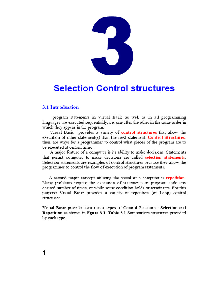 Unit 3 | PDF | Control Flow | Boolean Data Type