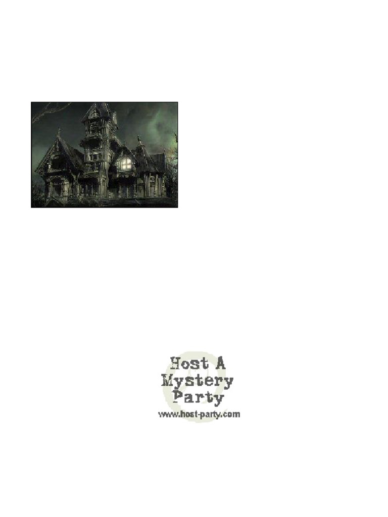 Teen Halloween Murder Mystery Game | PDF
