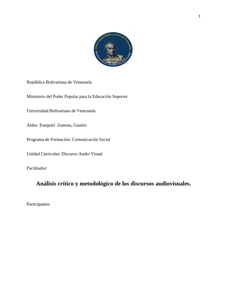 Audio Visual | PDF | Comunicación | Hablar en público