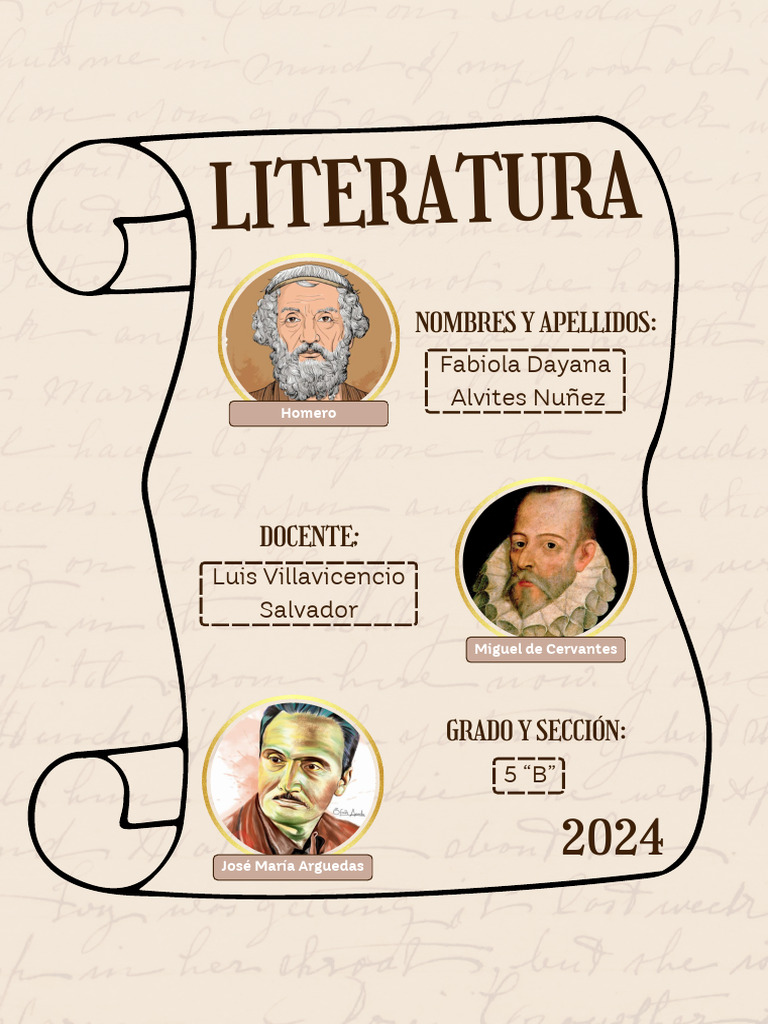 Caratula Literatura | PDF