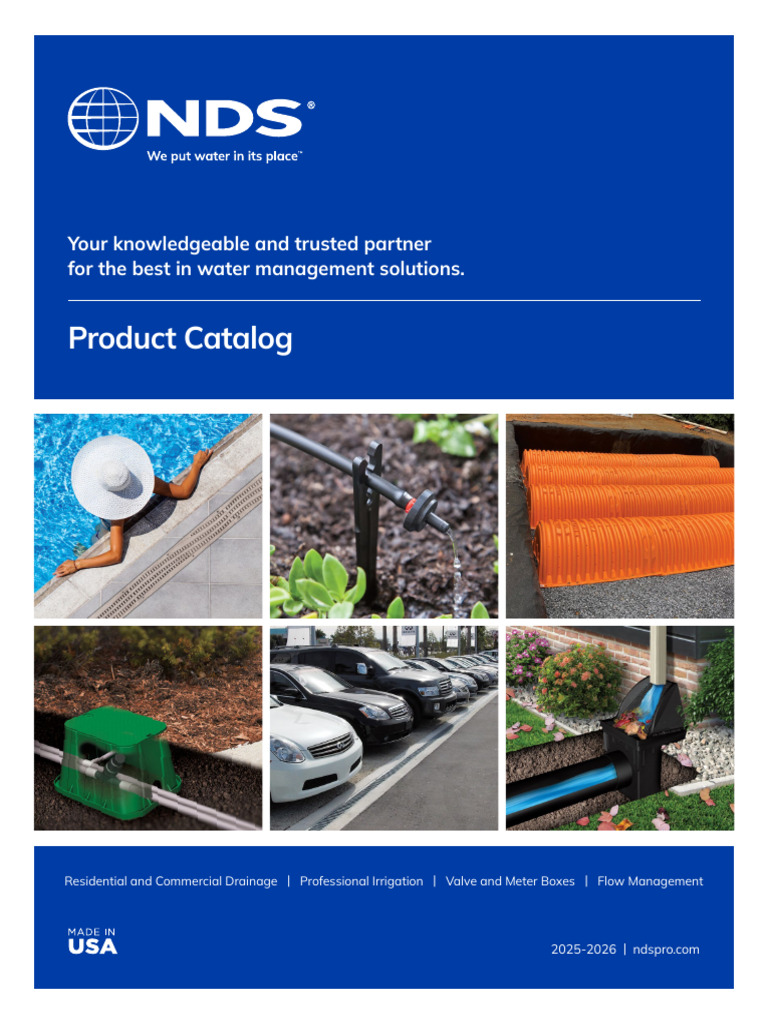 NDS Product Catalog 2025-2026 | PDF | Storm Drain | Civil Engineering