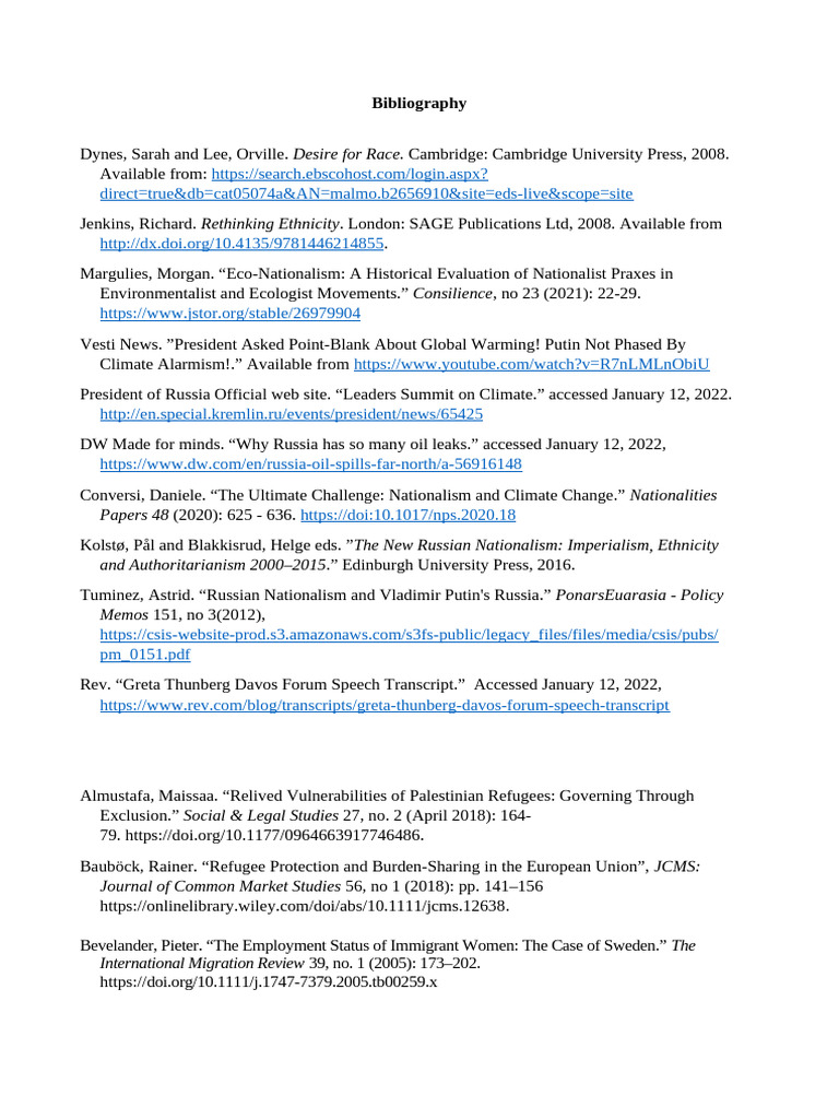 Works by Mitchell Thomashow | PDF | Immigration | Human Migration