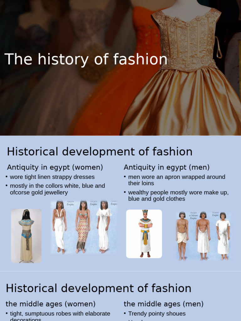 The History of Fashion 2 | PDF