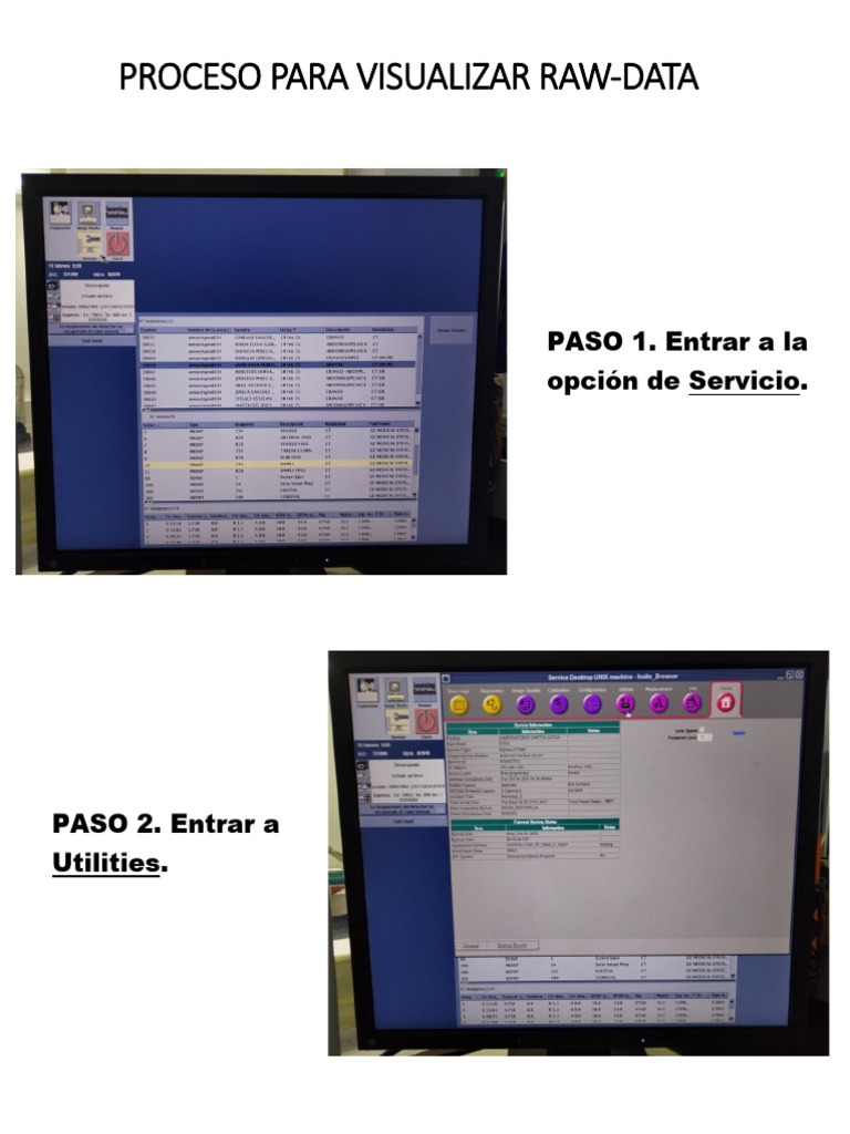 Proceso de Visualizacion de Raw - Data | PDF