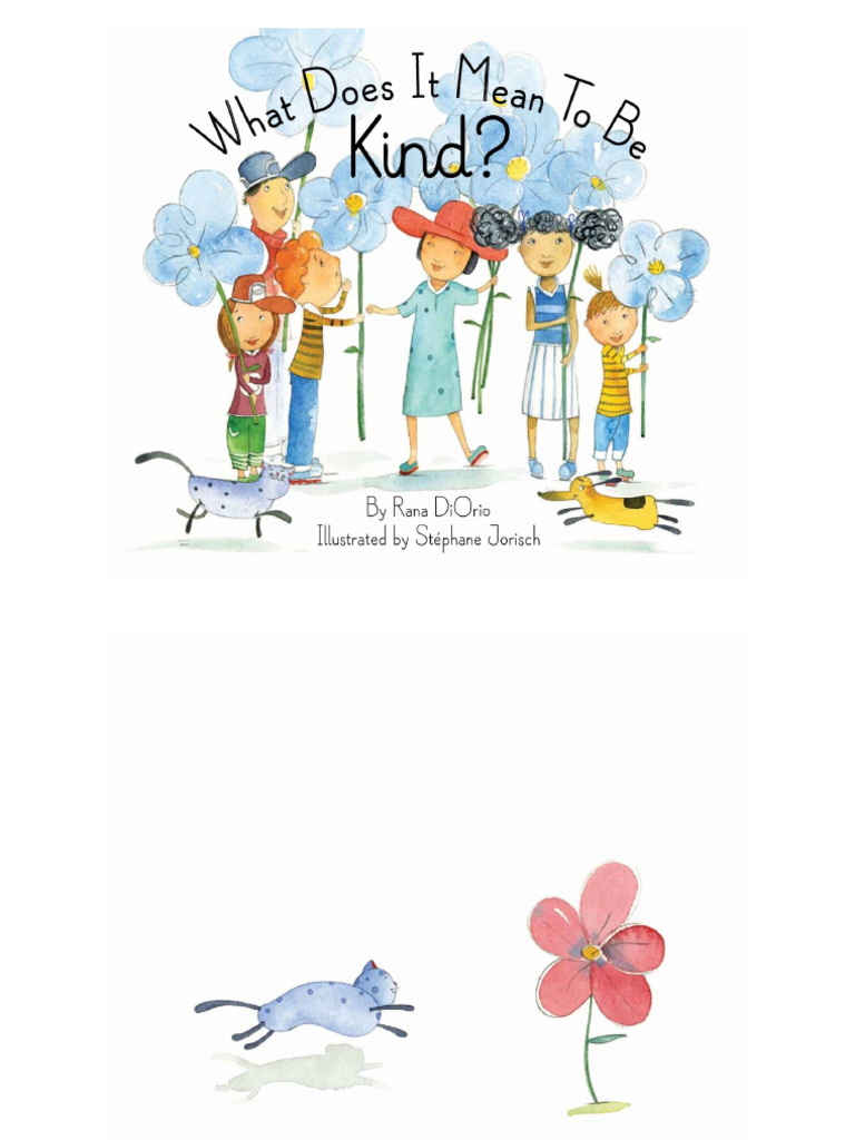 What Does It Means To Be Kind - Book | PDF