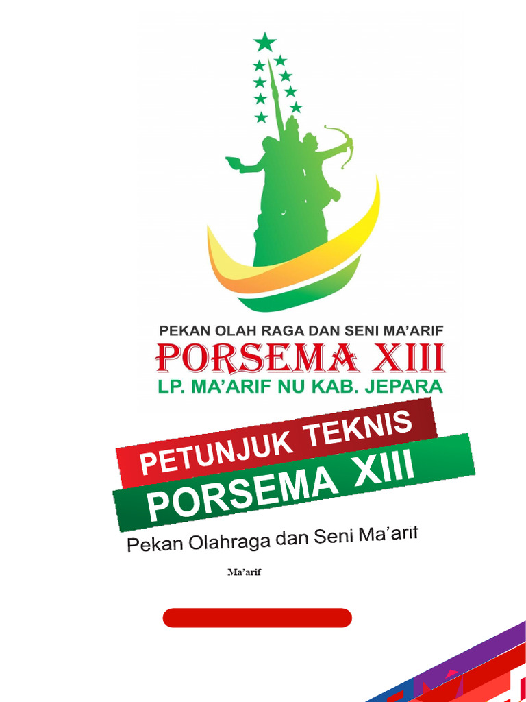 Petunjuk Teknis PORSEMA XIII 2025 | PDF