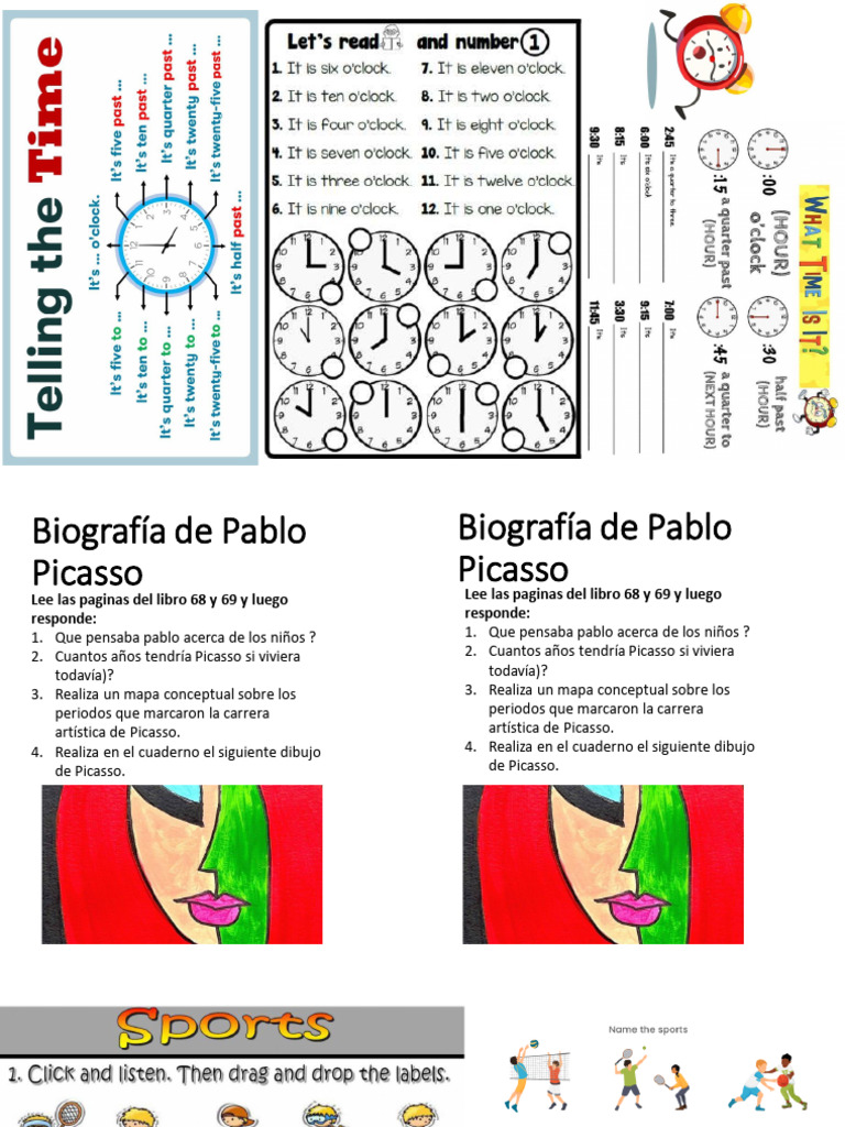 Actividades para Practicar Ingles | PDF