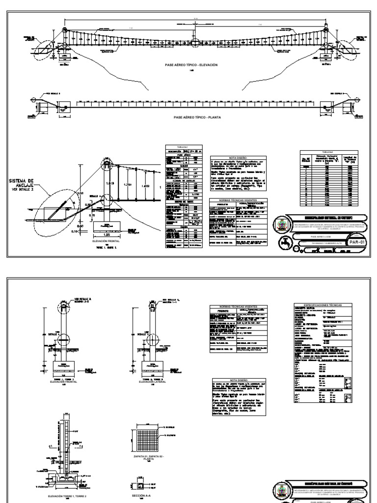 17 Pase Aereo l20m - Tayangas y Sumidero Alto | PDF