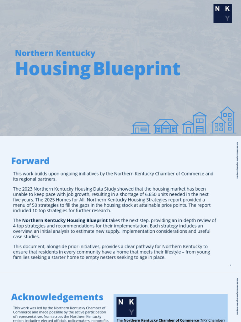 NKY Housing Blueprint Full Toolkit | PDF | Employment | Workforce Development