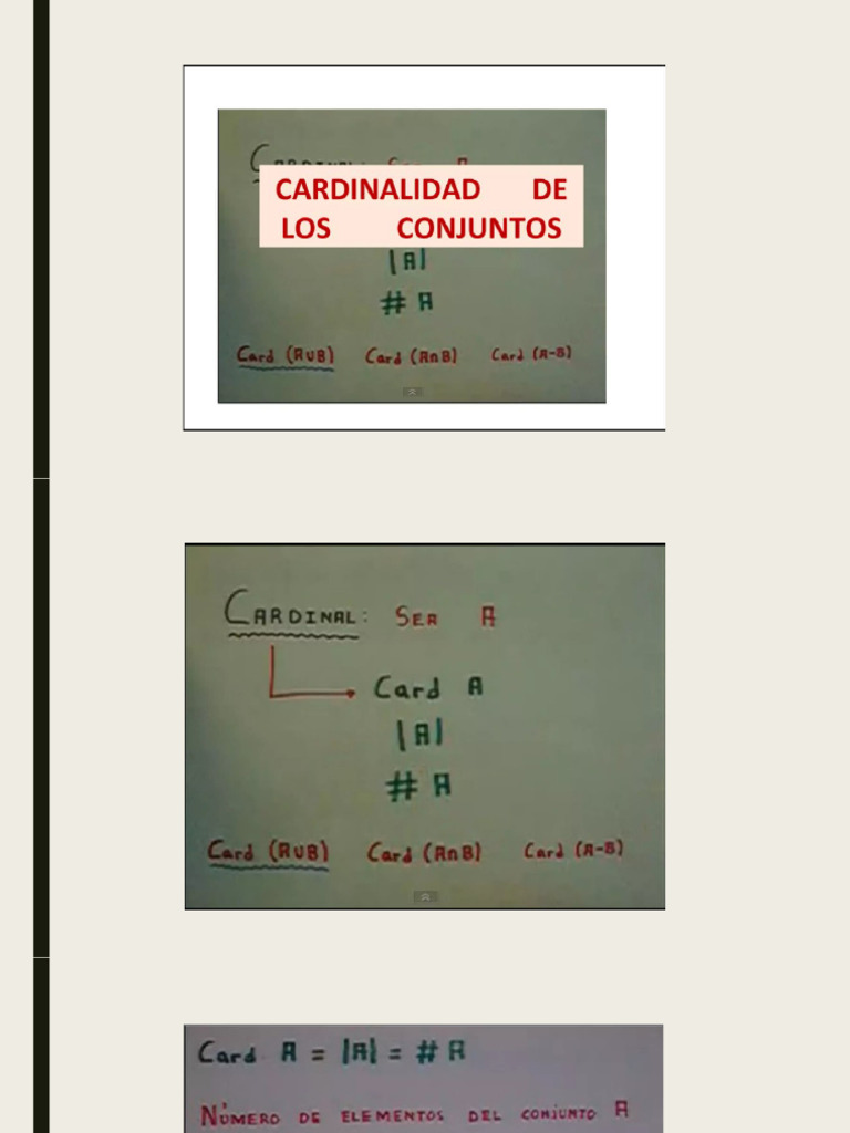 CARDINALIDAD | PDF