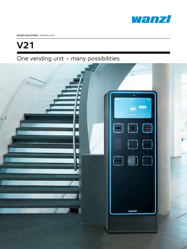 1423 Kassenautomat V21 EN | PDF | Vending Machine | Computing