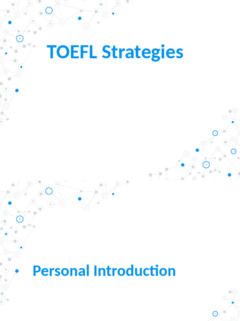 Understanding TOEFL ITP Test Details | PDF | Test Of English As A ...