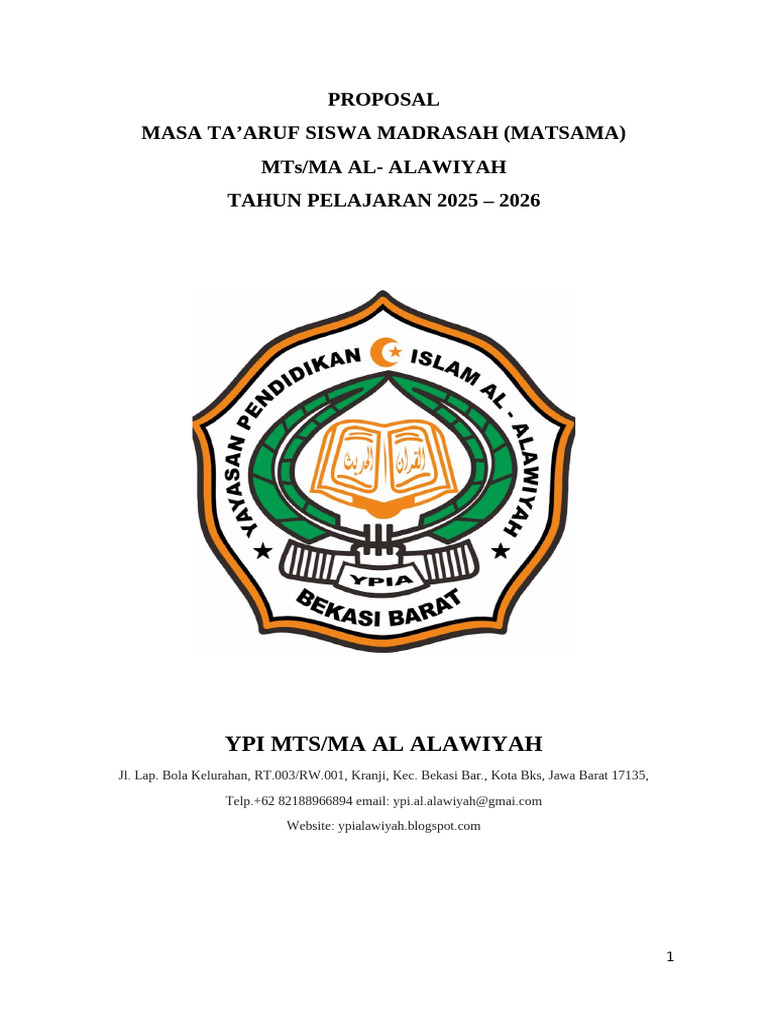 Proposal Matsama | PDF