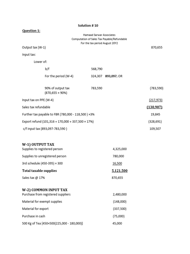 CAF 2 Tax Practices Lecture Notes Chap 3 | PDF | Taxes | Economies
