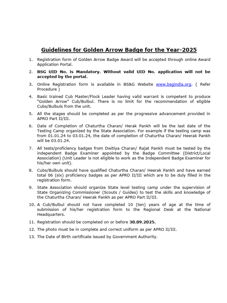 A - Guidelines | PDF