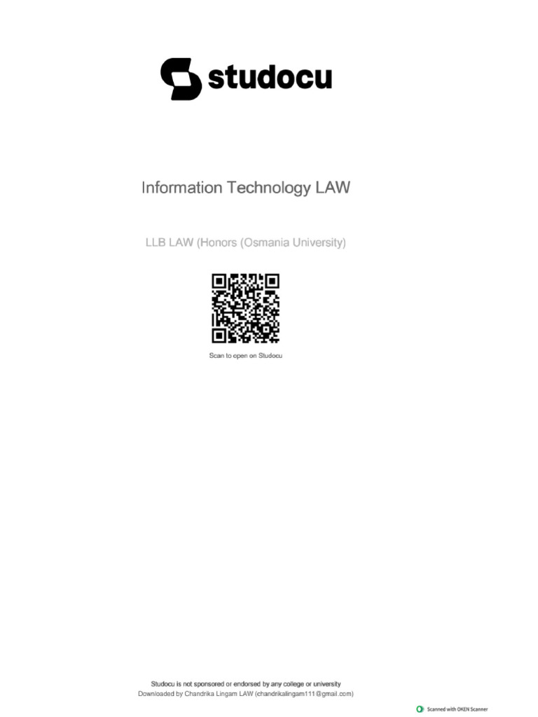 It Law | PDF