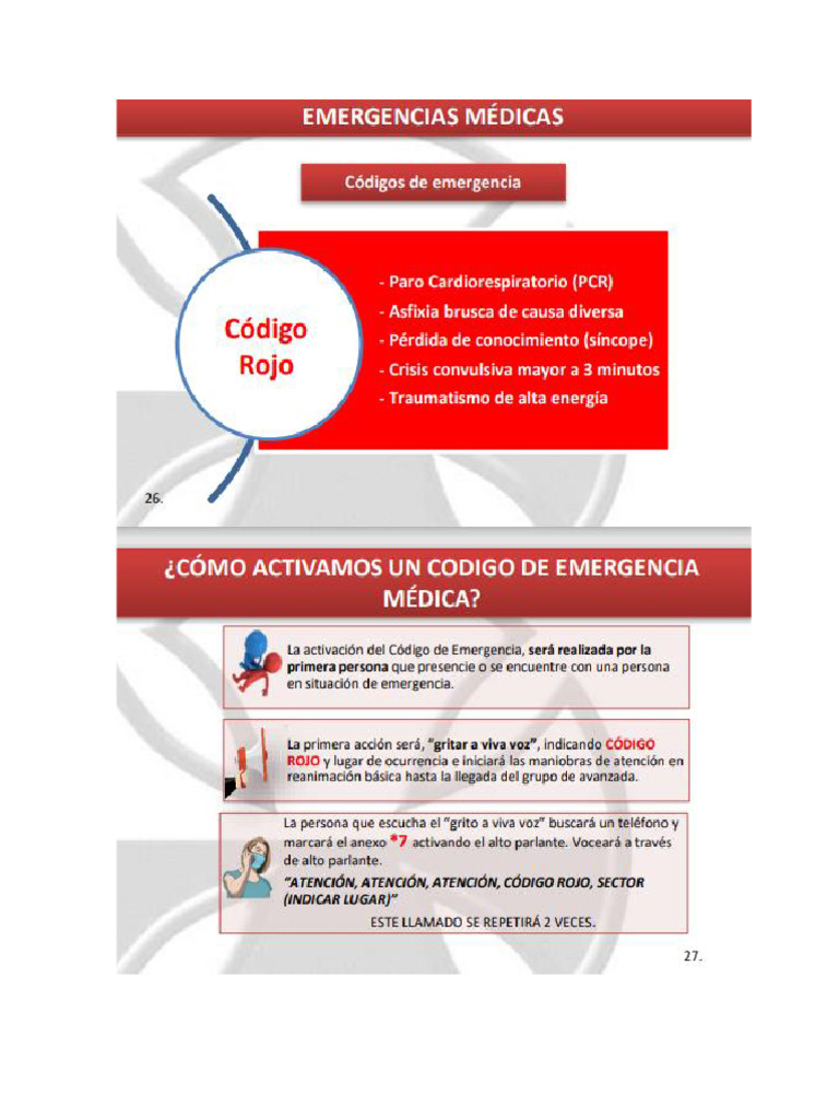 Codigo Rojo | PDF