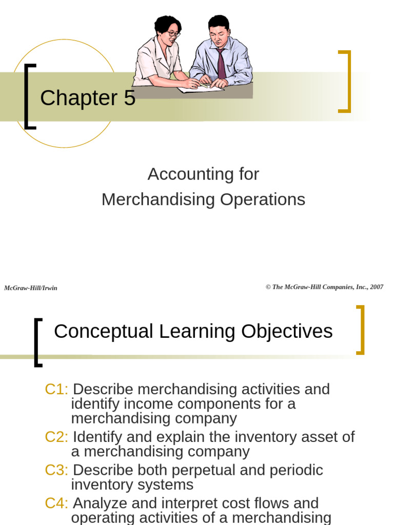 CHAP 5 MERCHANDISING OPERATION WILD Accounting | PDF | Balance Sheet ...
