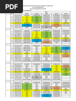 Draft Jadwal Pelajaran Tahun 2025-2026 | PDF