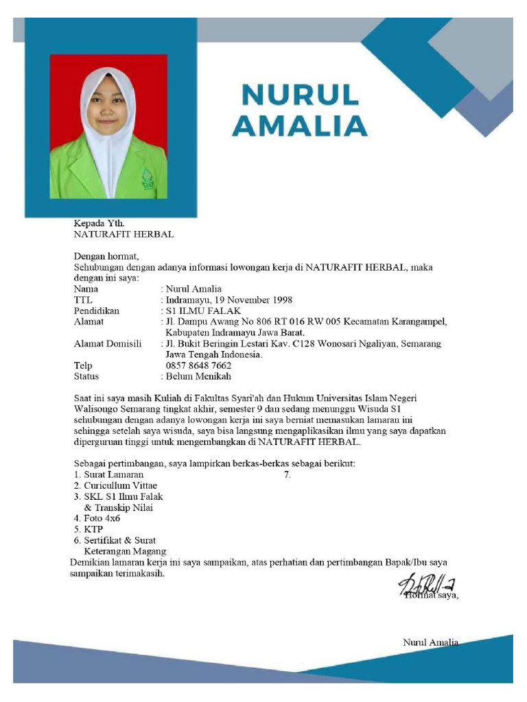 SURAT LAMARAN Converted Compressed | PDF