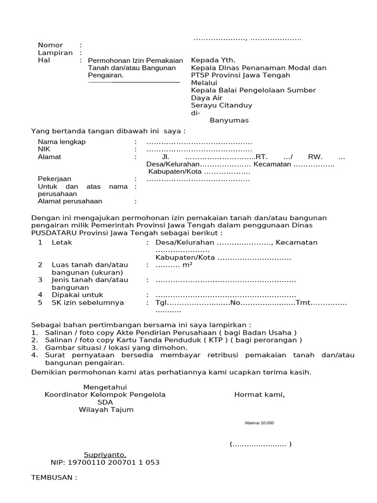 Blanko Tajum Baru | PDF