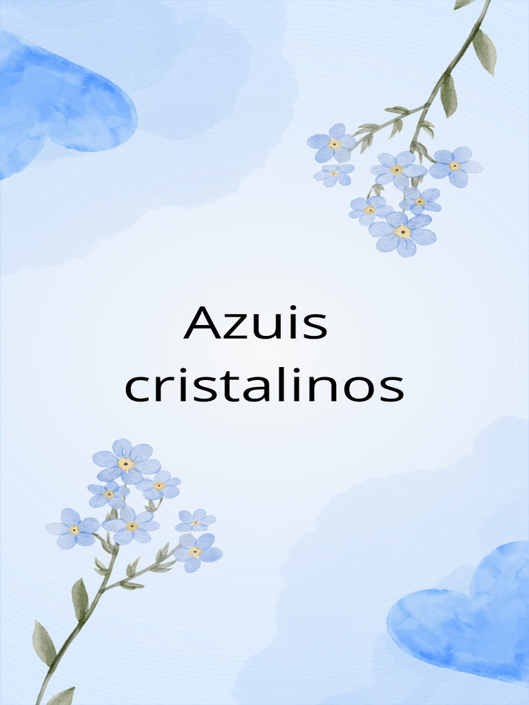 Azuis Cristalinos | PDF