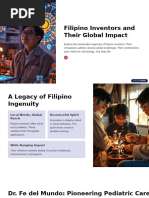 Top 10 Philippine inventors and their contributions | PDF | Philippines