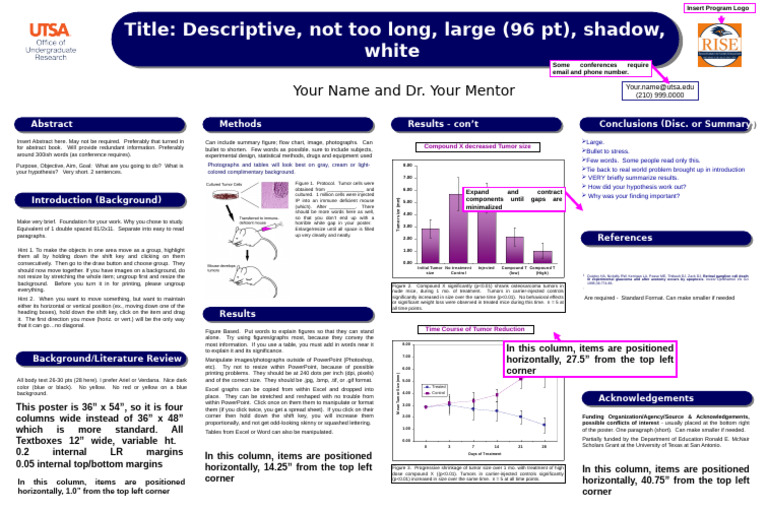 36x48 Poster Template | PDF | Abstract (Summary)