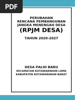 Dokumen RKP Desa Tahun 2025 | PDF | Pengelolaan Keuangan & Uang | Ilmu Sosial