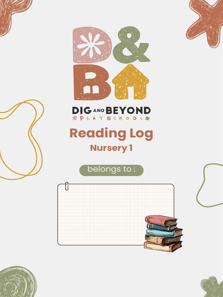 DBP (TEMPLATE) Reading Log Nursery 1 | PDF | Learning