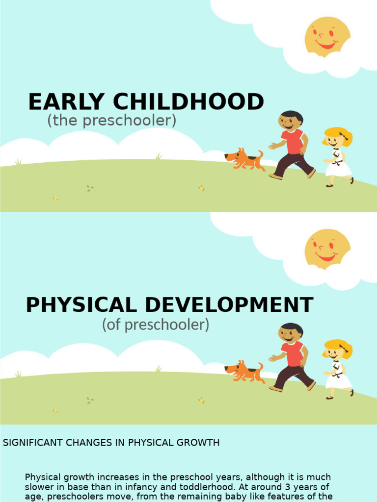 EARLY CHILDHOOD New, New | PDF | Human Development | Cognitive Science