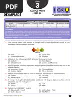 Igko Sample Paper Class-2 2025-26 | PDF