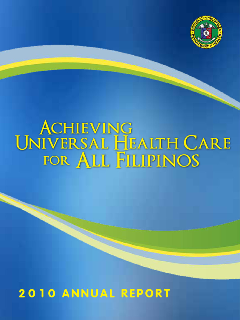 DOH 2010 Annual Report | PDF | Millennium Development Goals