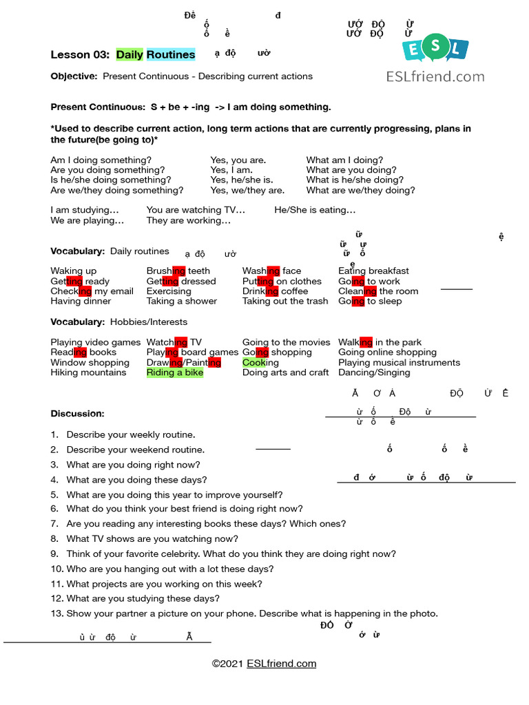 Beginner Lesson03 DailyRoutines | PDF | Chess Theory