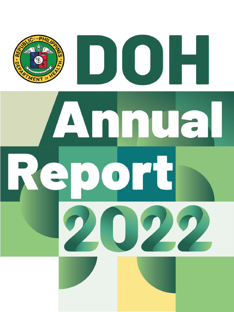 2022-DOH-Annual Report | PDF | Health Economics | Pandemic