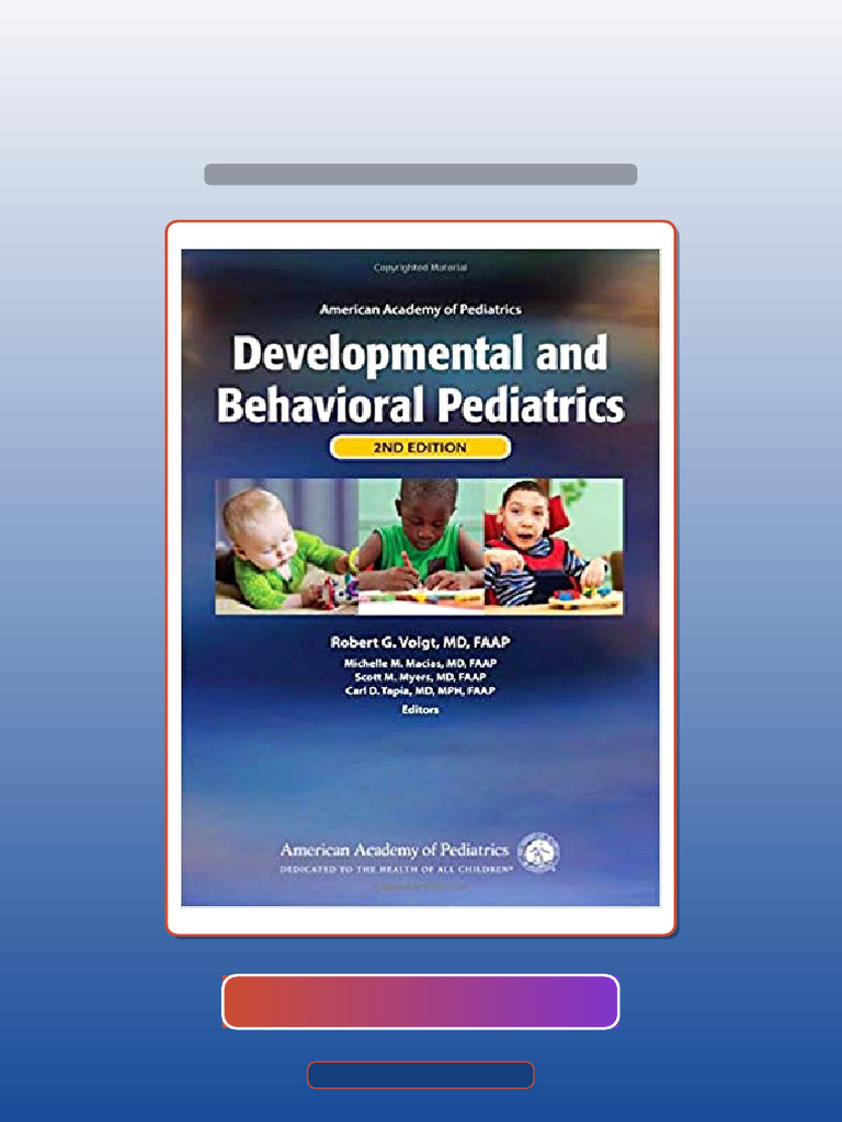 AAP Developmental and Behavioral Second Pediatrics Edition by Robert G ...