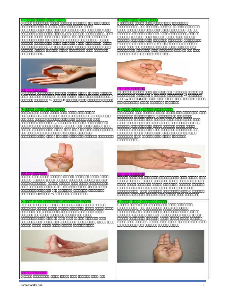 Mudras | PDF