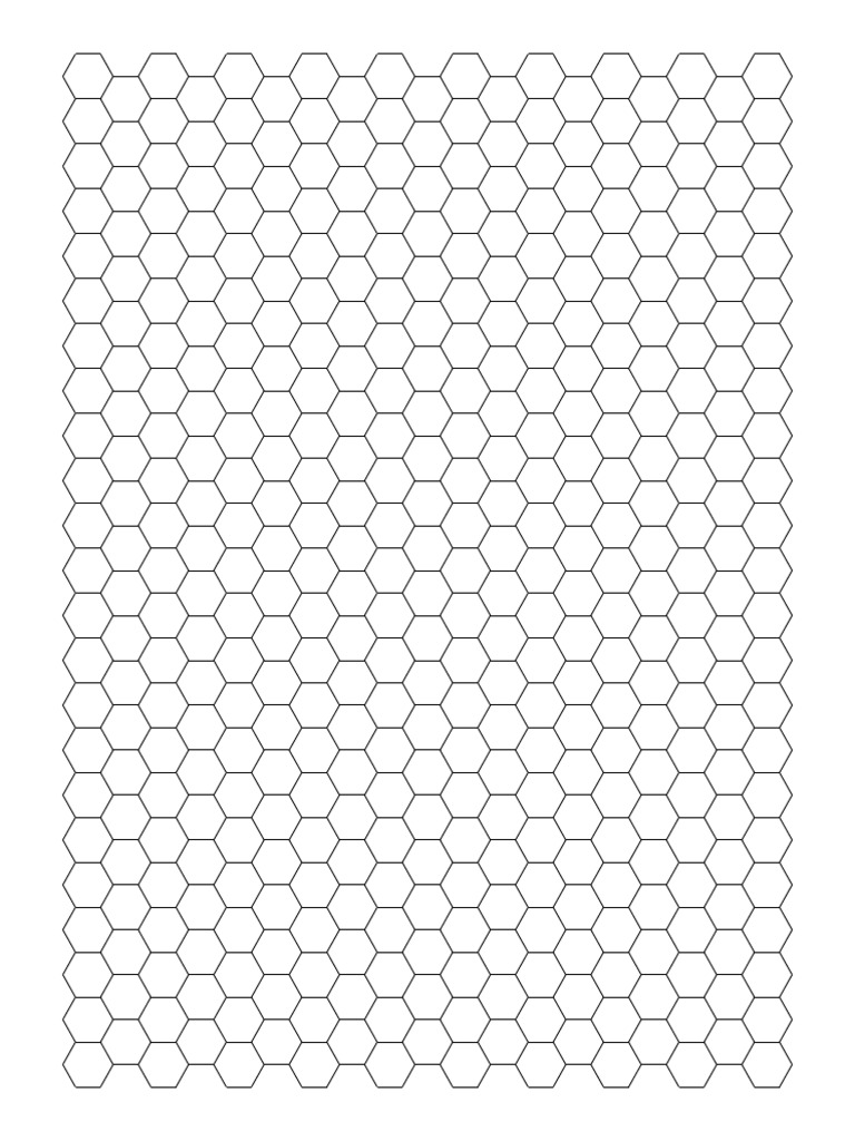Hexagonal 1 | PDF