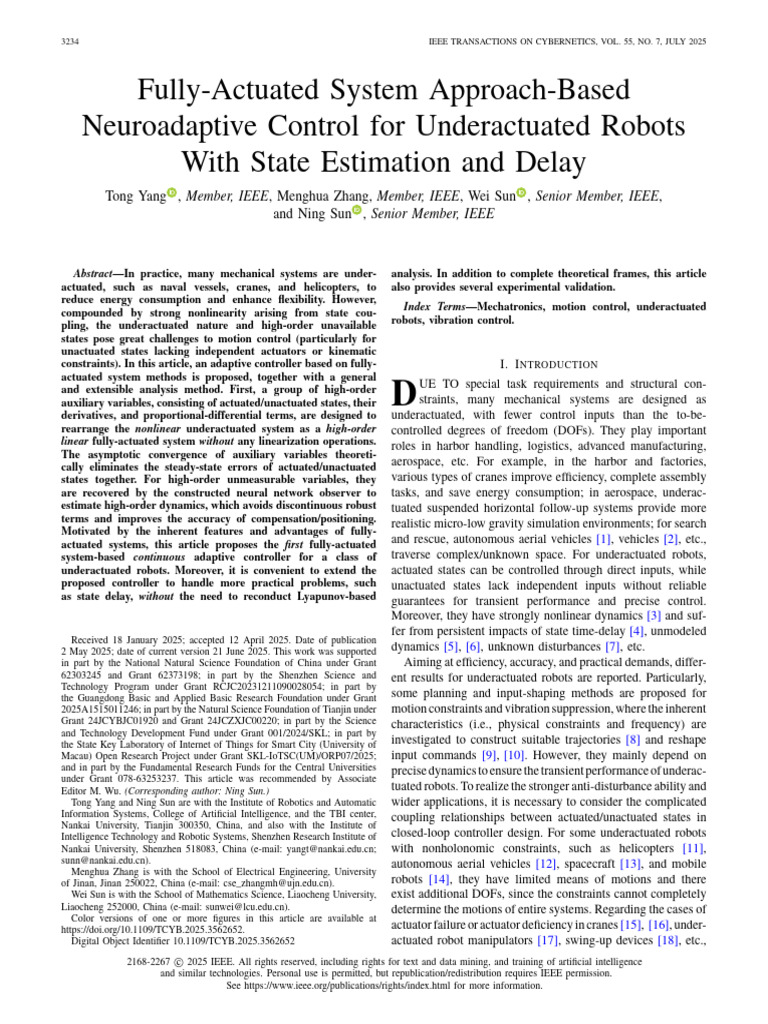 Fully-Actuated System Approach-Based Neuroadaptive Control For ...