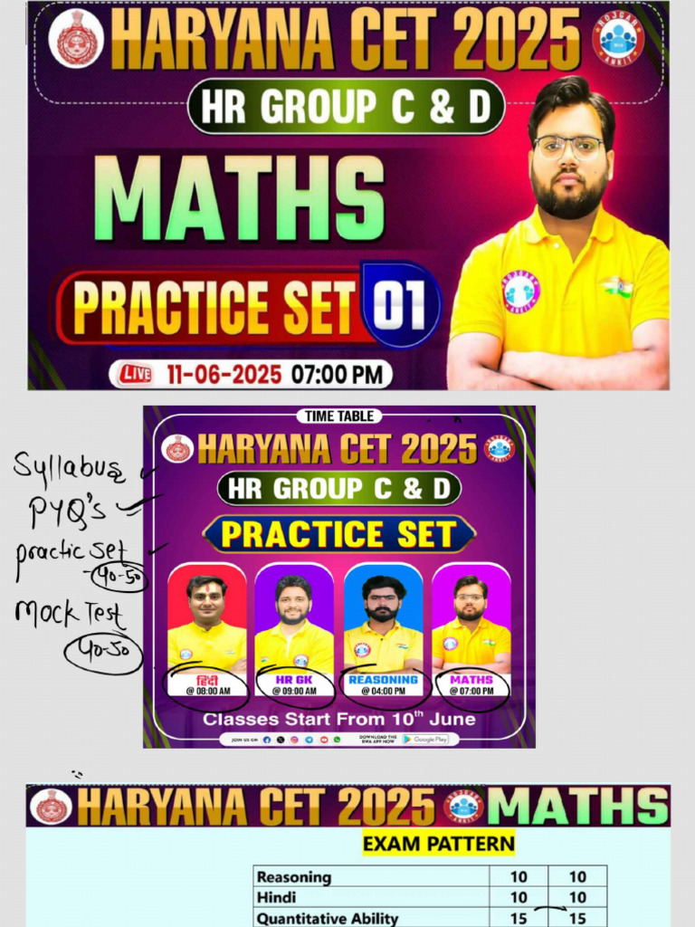 Math Set 1 | PDF