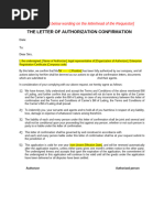 Authorization Letter For Stamp Paper Procurement | PDF