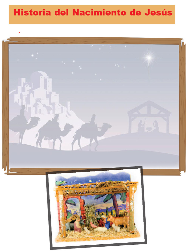 Historia Del Nacimiento de Jesús para Segundo Grado de Primaria | PDF ...