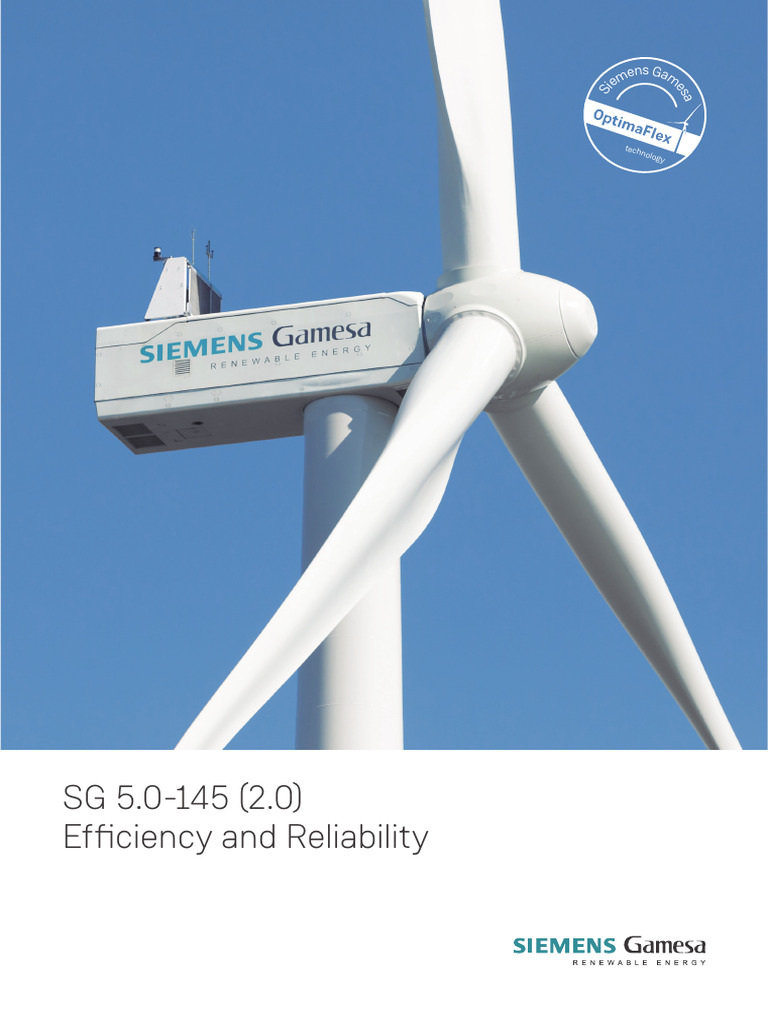 Siemens Gamesa SG 5.0-145 Overview | PDF | Wind Turbine | Electric ...