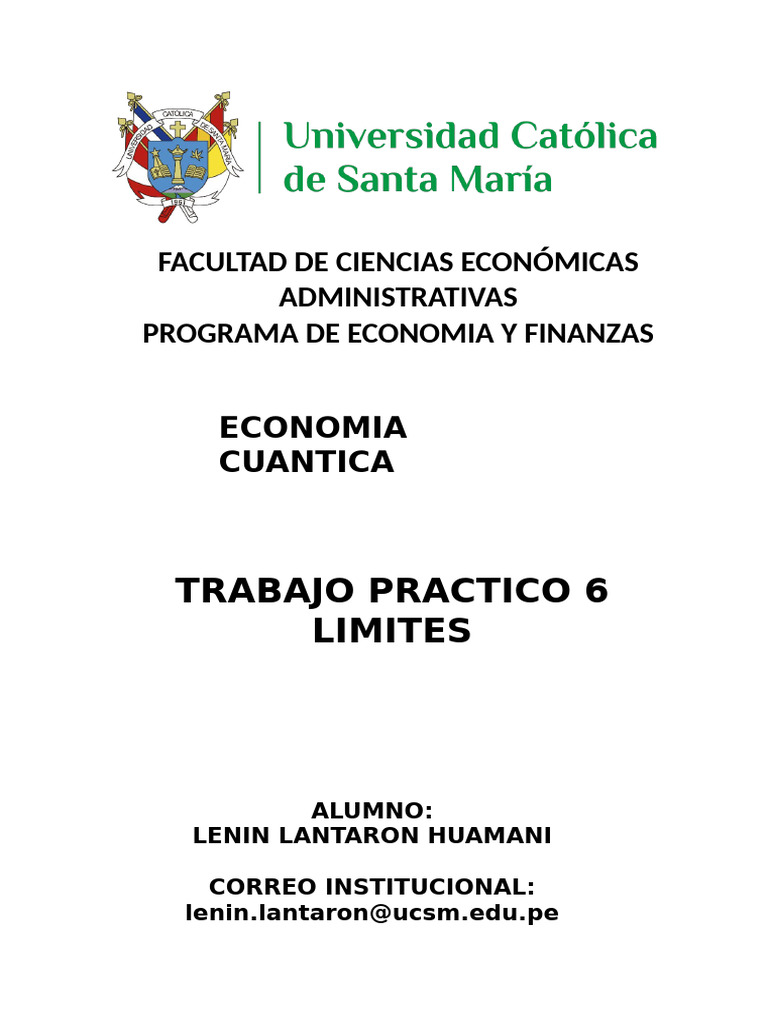 Caratula Ucsm | PDF