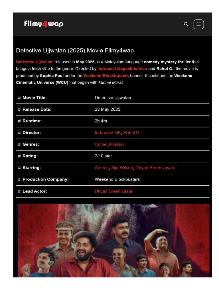 Filmy4wap Me Uk Detective Ujjwalan ... | PDF