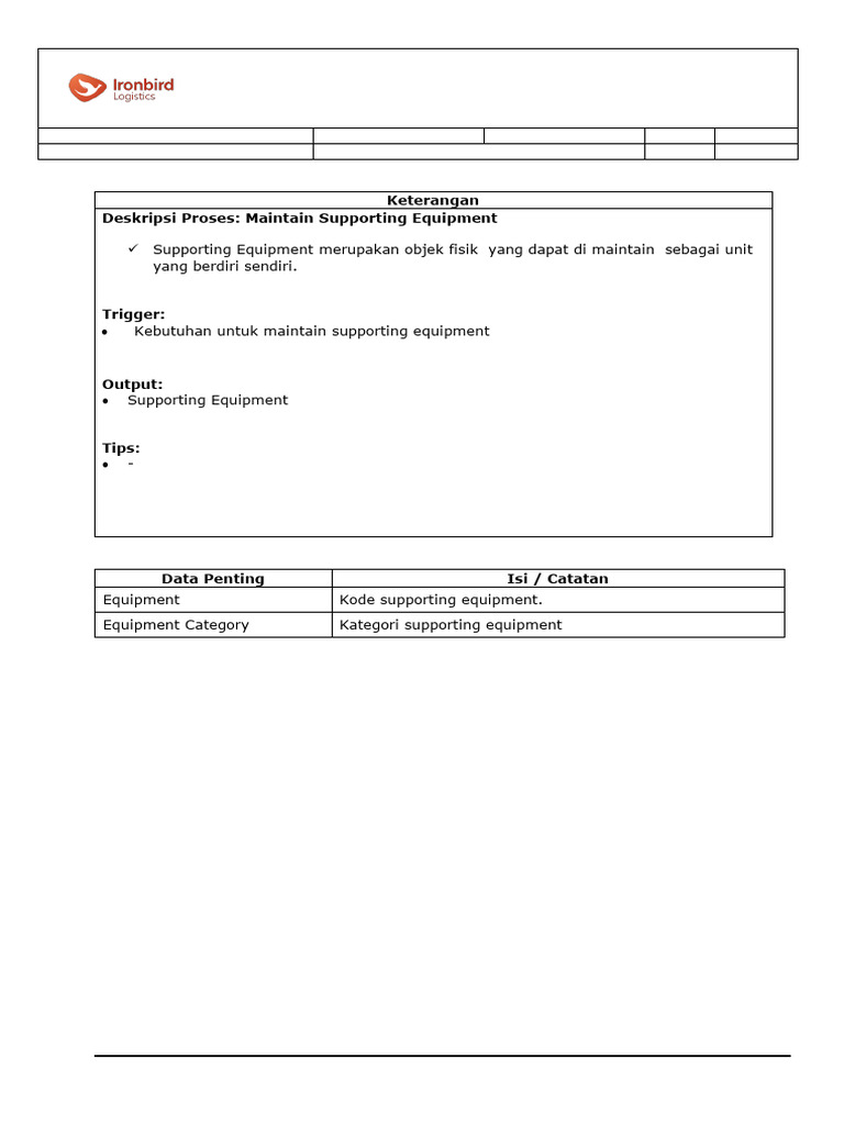 F04-EUM-PM10103 - Maintain Master Data Supporting Equipment | PDF | Computing