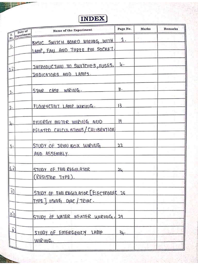 GE3271 Engineering Practices Laboratory Record (EEE) | PDF